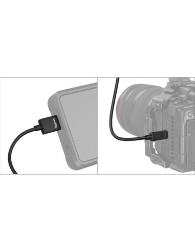 SmallRig ultra slim 4K micro HDMI - HDMI kabel (35cm) 3042